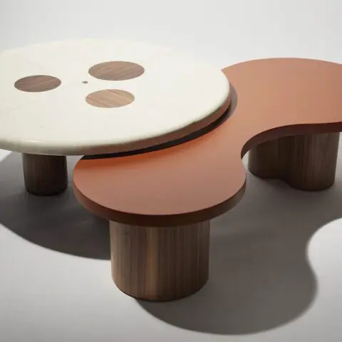 Peanut Coffee Table Glossy Uchronia The Invisible Collection