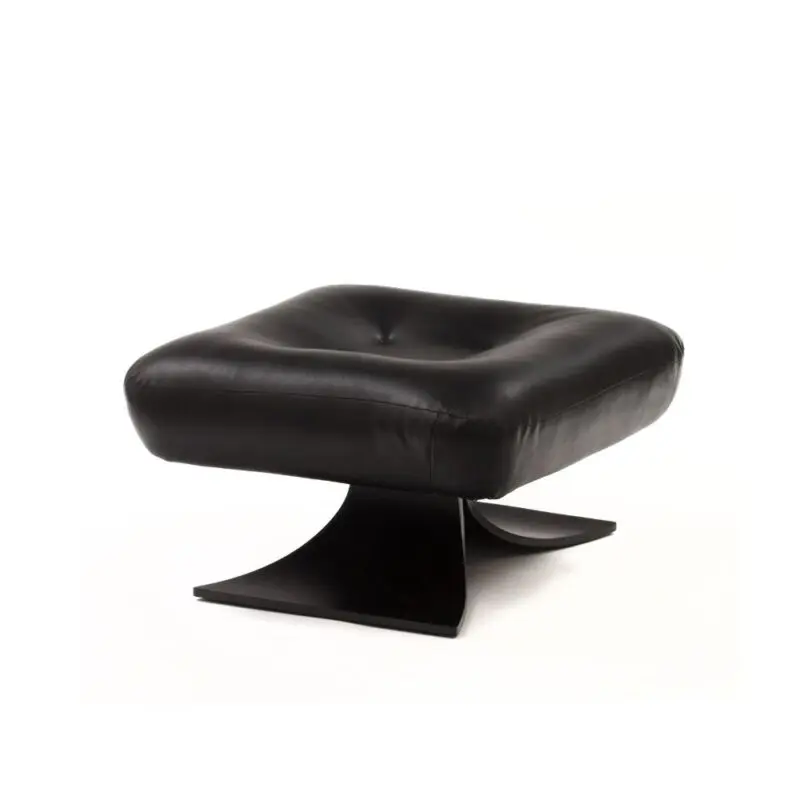 Alta Ottoman Wood Oscar Niemeyer by Etel, Etel The Invisible Collection
