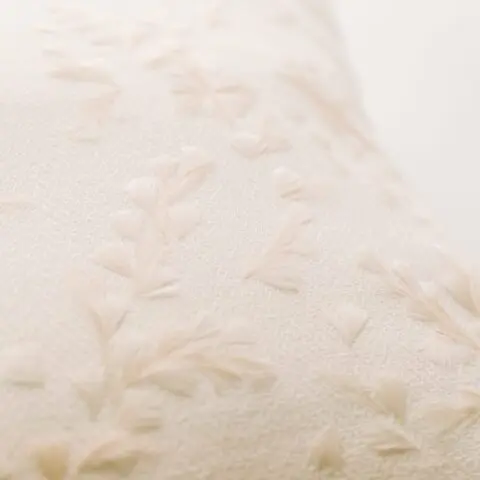 Feather Lace Cushion Lemarié The Invisible Collection