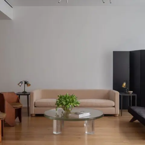 Seeded Cast Glass Coffee Table Courtney Applebaum Design The Invisible ...