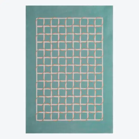 Revelation Green Rug Pierre Gonalons, Pinton The Invisible Collection