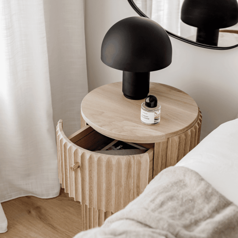 Underline Bedside Table Hegi Design Studio The Invisible Collection