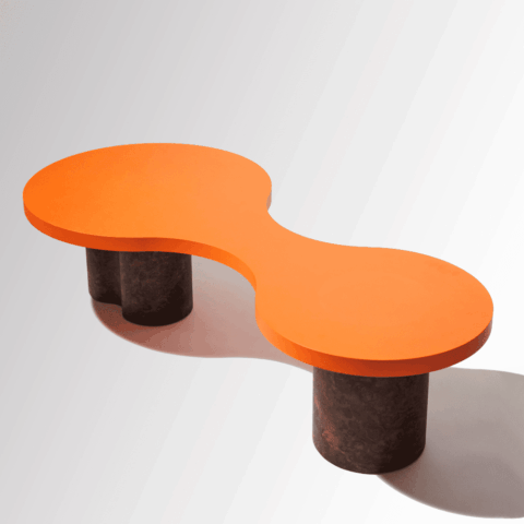 Peanut Coffee Table Glossy Uchronia The Invisible Collection