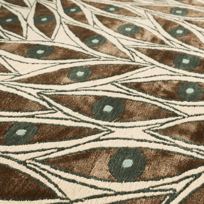 Nazar Rug Beige & Brown Atelier Février The Invisible Collection