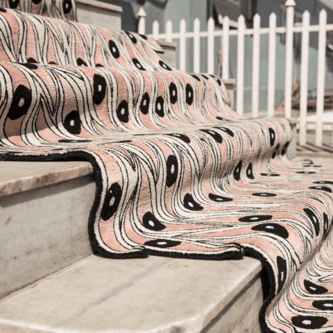 Nazar Rug Beige & Brown Atelier Février The Invisible Collection