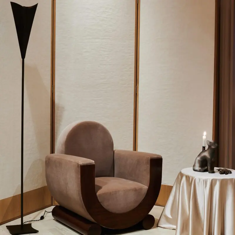 Iribe Floor Lamp Jacques Doucet The Invisible Collection