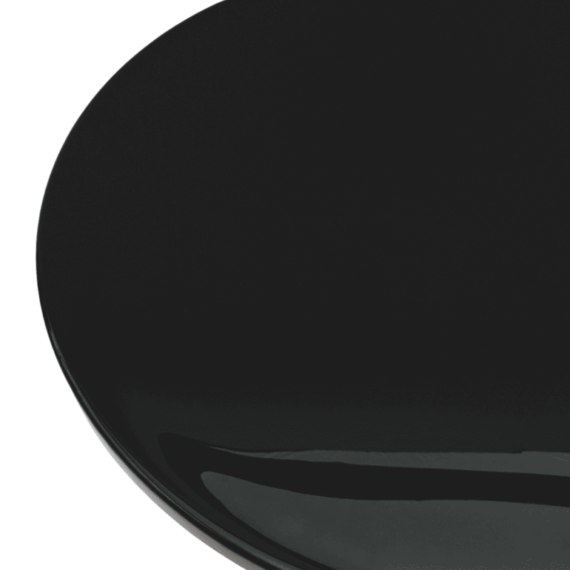 Black Seeded Cast Glass Coffee Table Courtney Applebaum Design The ...