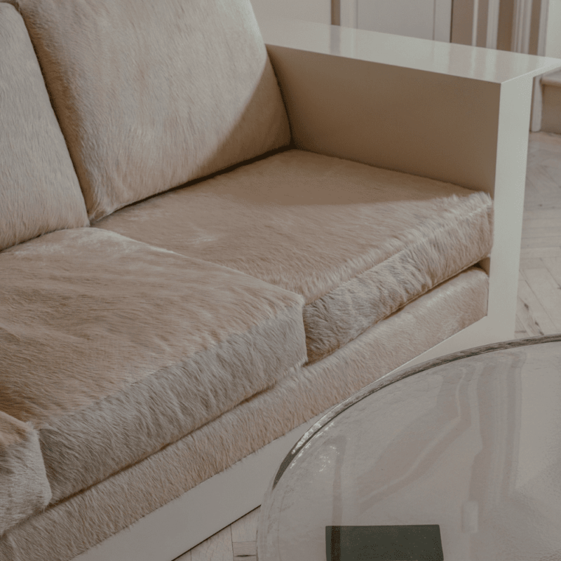 Lacquered Sofa Courtney Applebaum Design The Invisible Collection