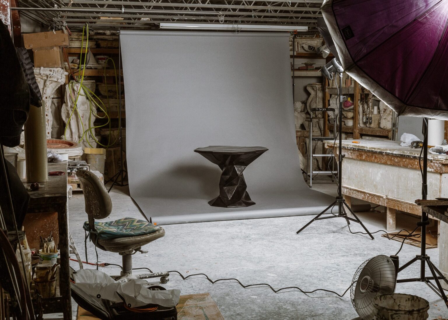 Macklin Center Table Stephen Antonson The Invisible Collection