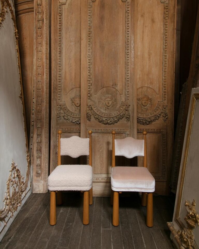 Mawu Chair Bouclé Laura Gonzalez The Invisible Collection