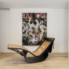 Rio Rocking Chair Etel, Oscar Niemeyer by Etel The Invisible Collection