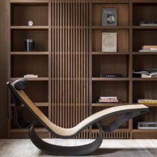 Rio Rocking Chair Etel, Oscar Niemeyer by Etel The Invisible Collection