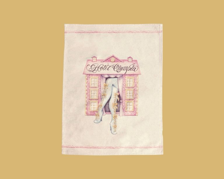 Hotel Logo Tea Towel The Invisible Collection