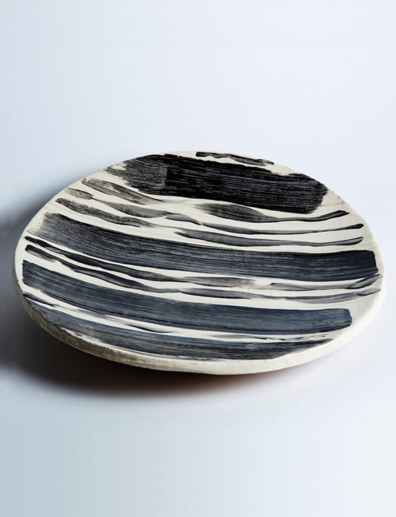 Ink Ceramic Plate Lars Nilsson The Invisible Collection
