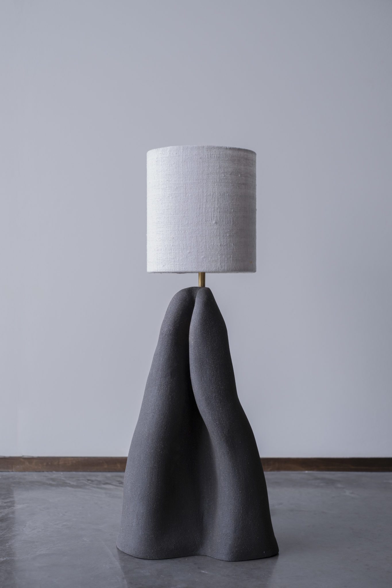 Ombra Floor Lamp Green Flores Design The Invisible Collection