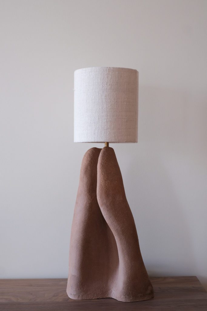 Ombra Floor Lamp Green Flores Design The Invisible Collection