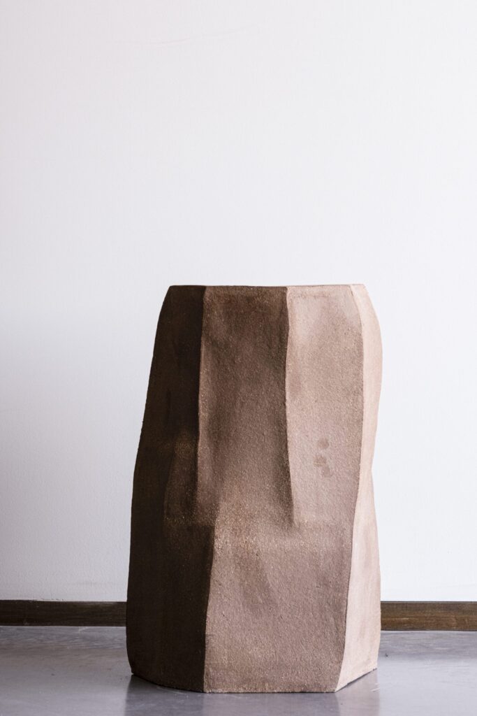 Earth Side Table Model 1 Flores Studio The Invisible Collection