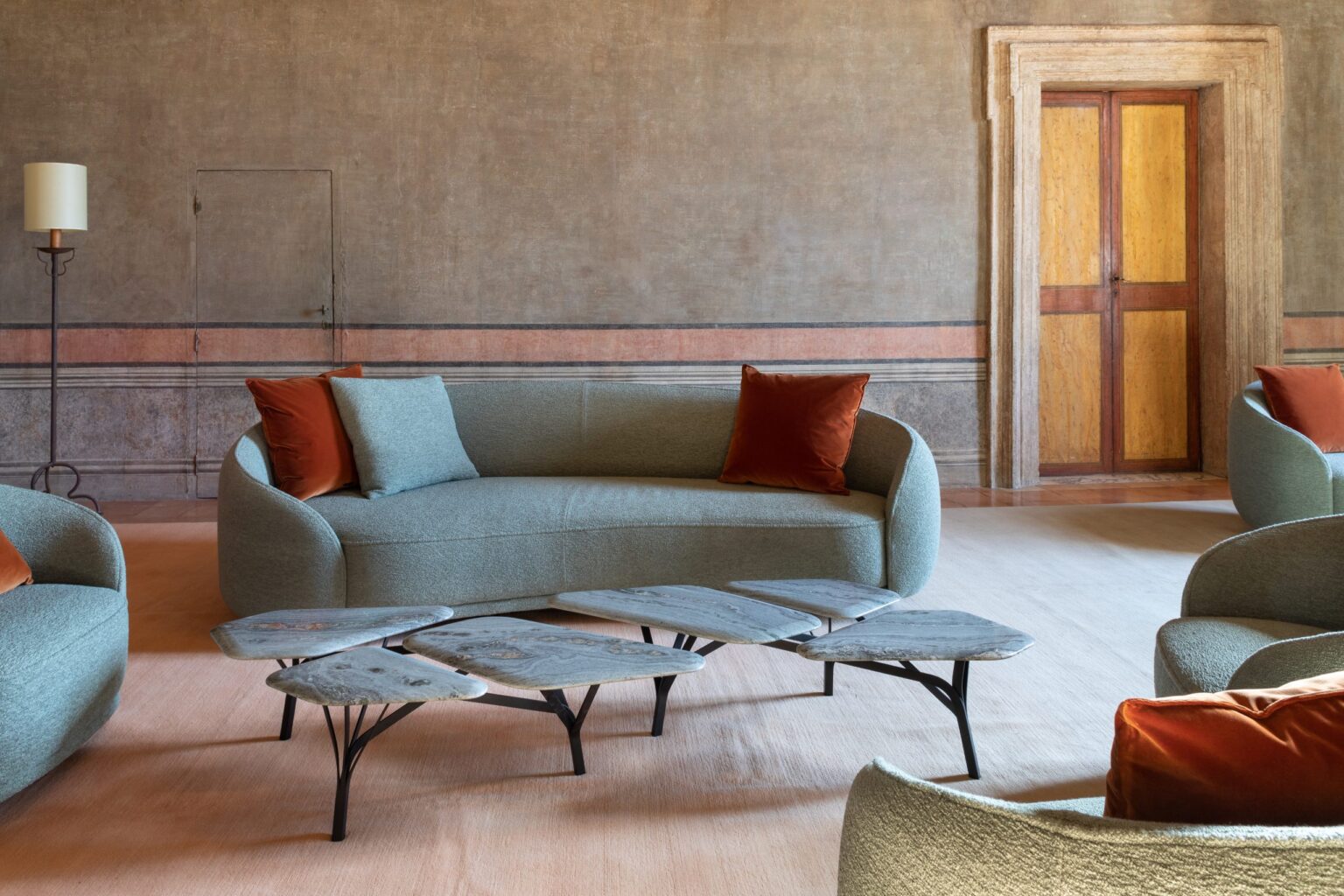 Borghese Coffee Table Marble La Chance The Invisible Collection