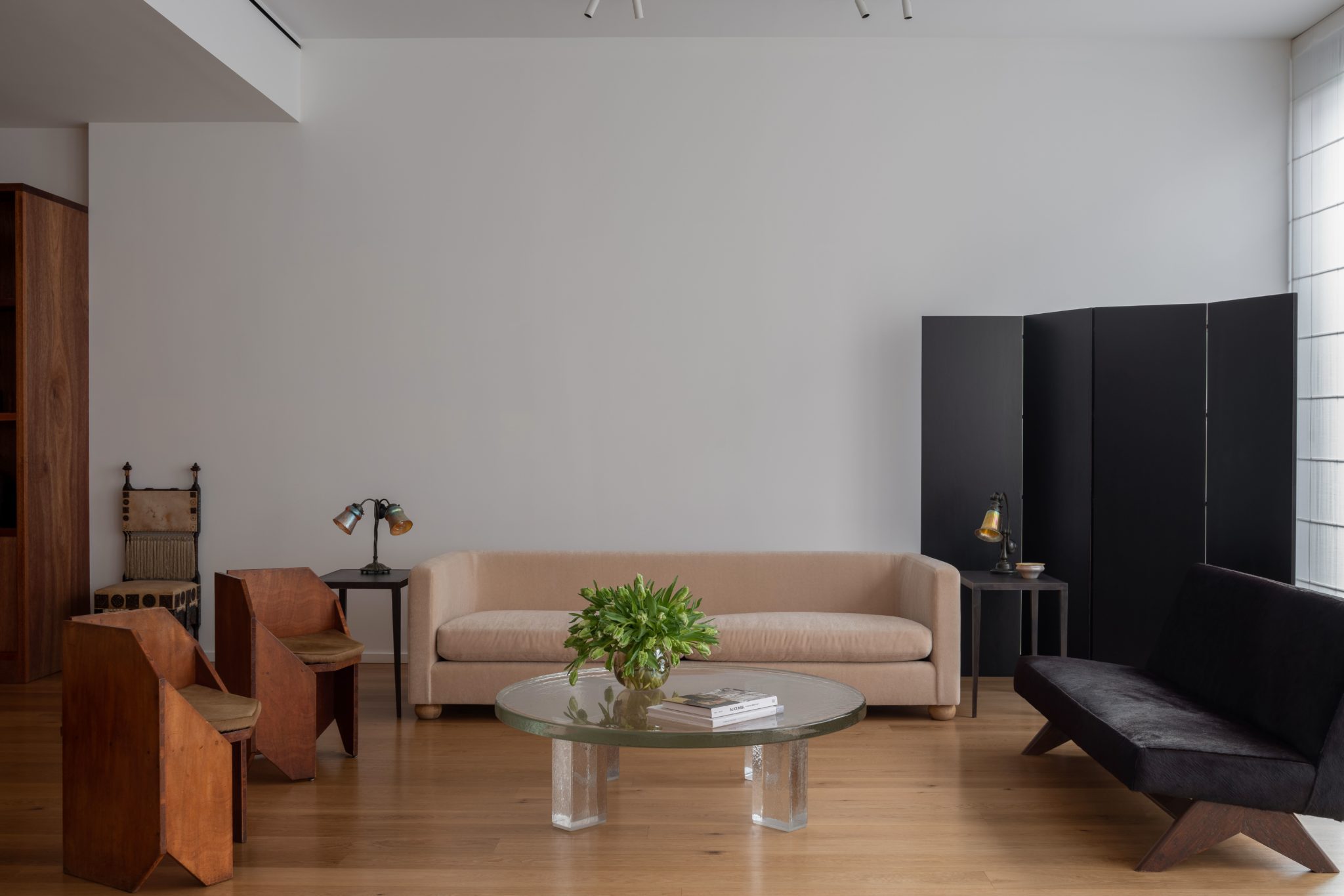 Seeded Cast Glass Coffee Table Courtney Applebaum Design The Invisible ...