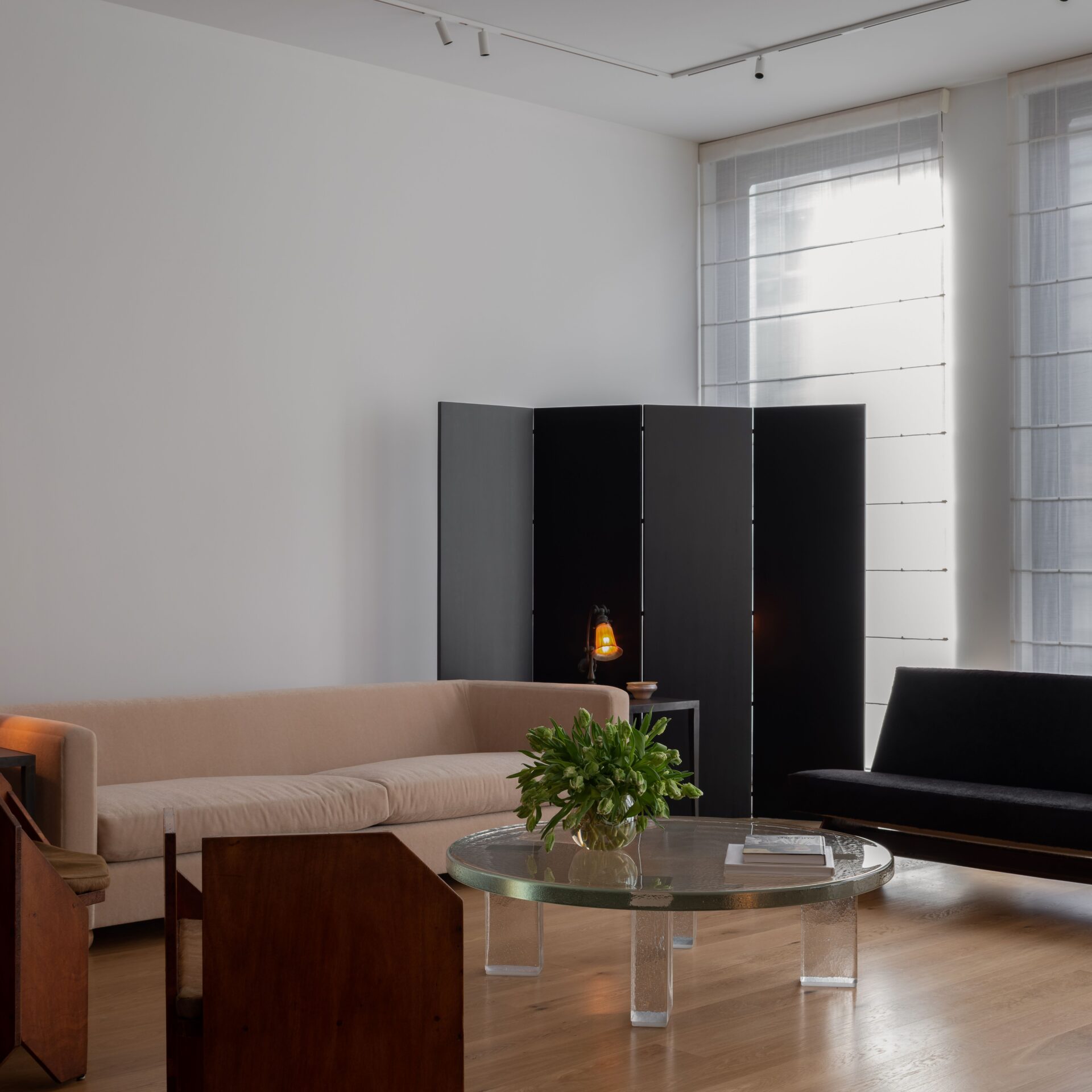 Seeded Cast Glass Coffee Table Courtney Applebaum Design The Invisible ...