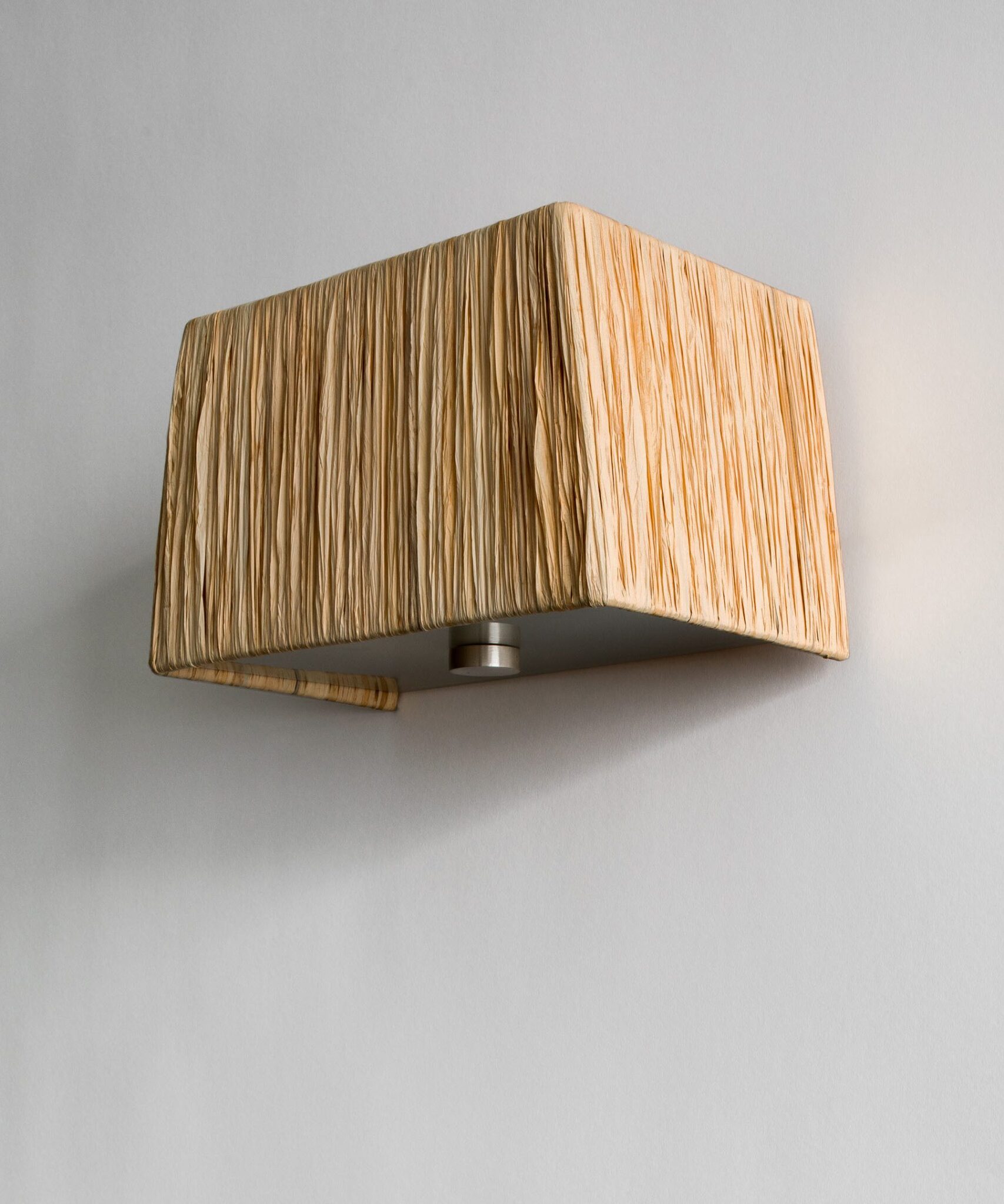 Raffia Wall Lamp Courtney Applebaum Design The Invisible Collection