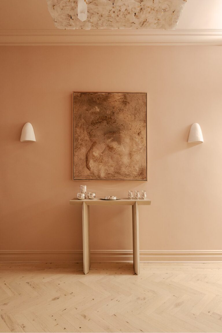 Natural Terracotta Tall Sconce Courtney Applebaum Design The Invisible ...