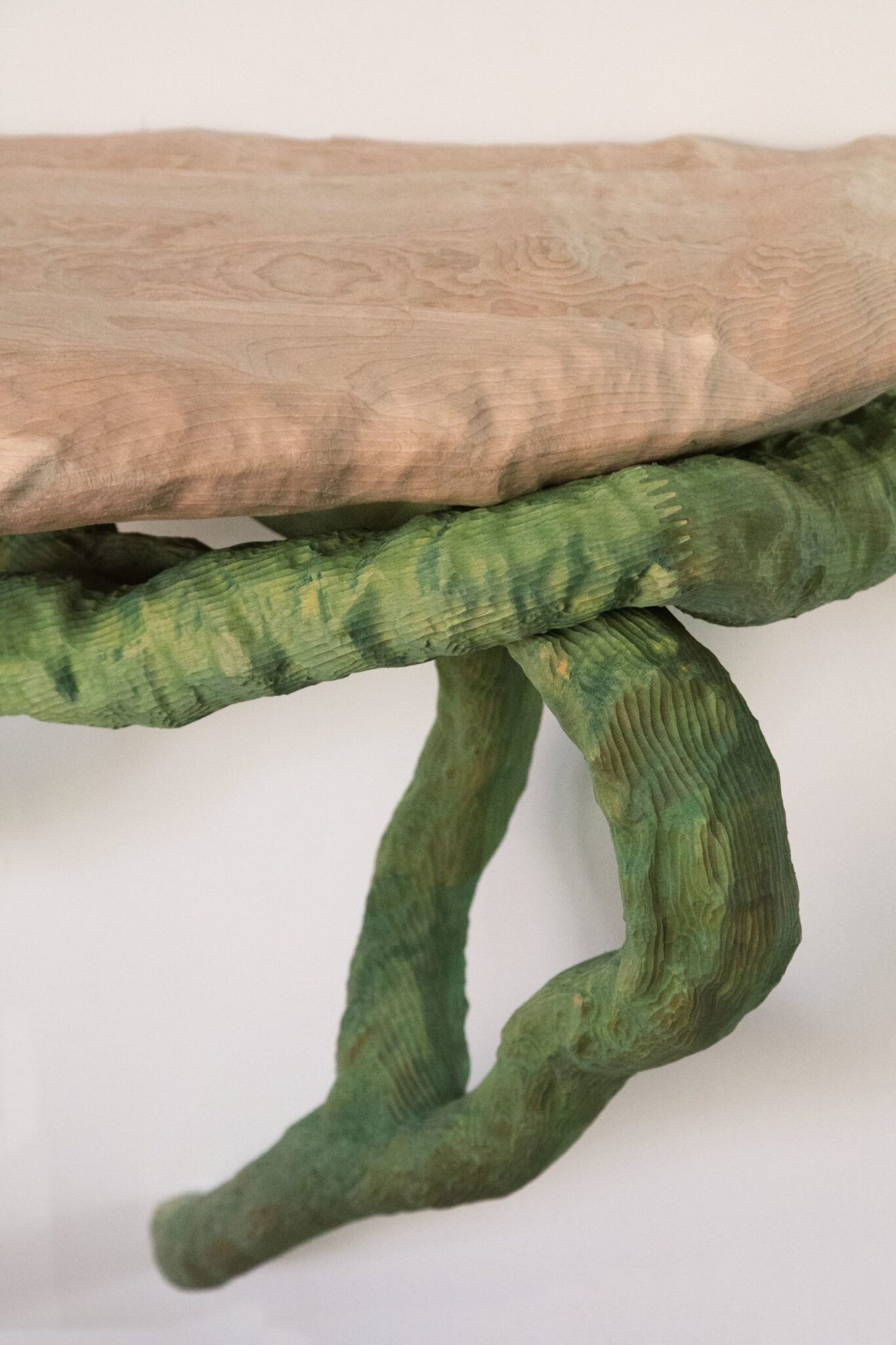 Aux Arbres Wall Console Wood Hugo Drubay The Invisible Collection