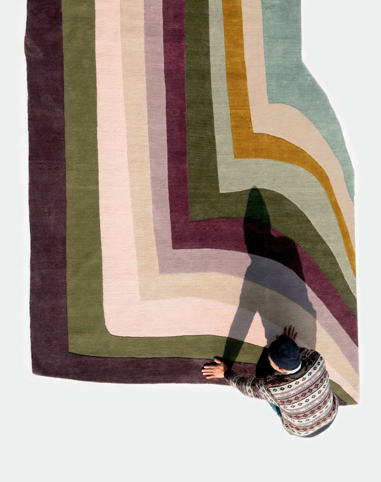 Grand Cadre Rug 1 Atelier Février The Invisible Collection