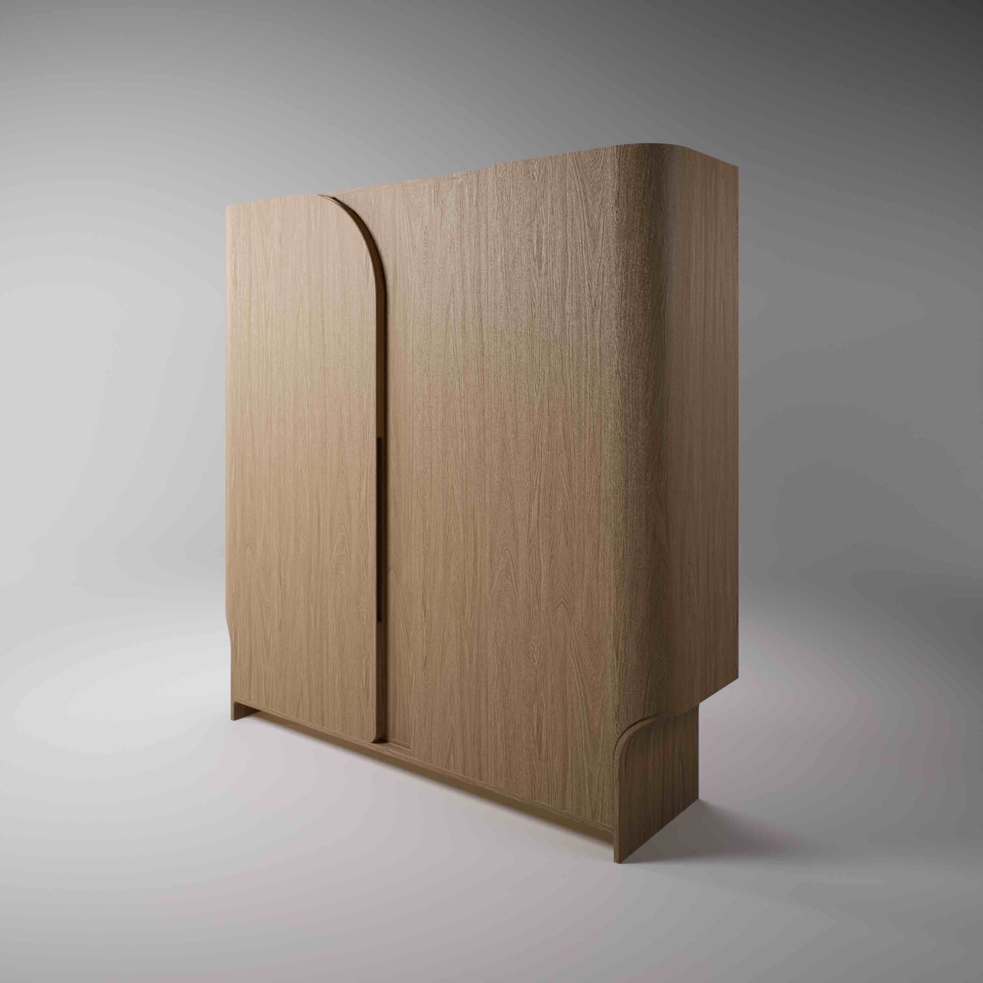 Shell Cabinet Oak Atelier Pendhapa The Invisible Collection