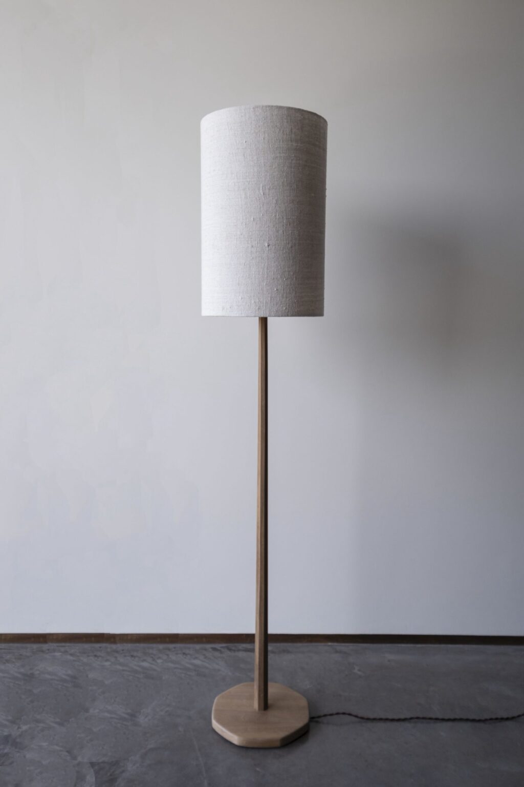 Wooden Floor Lamp Flores Studio The Invisible Collection