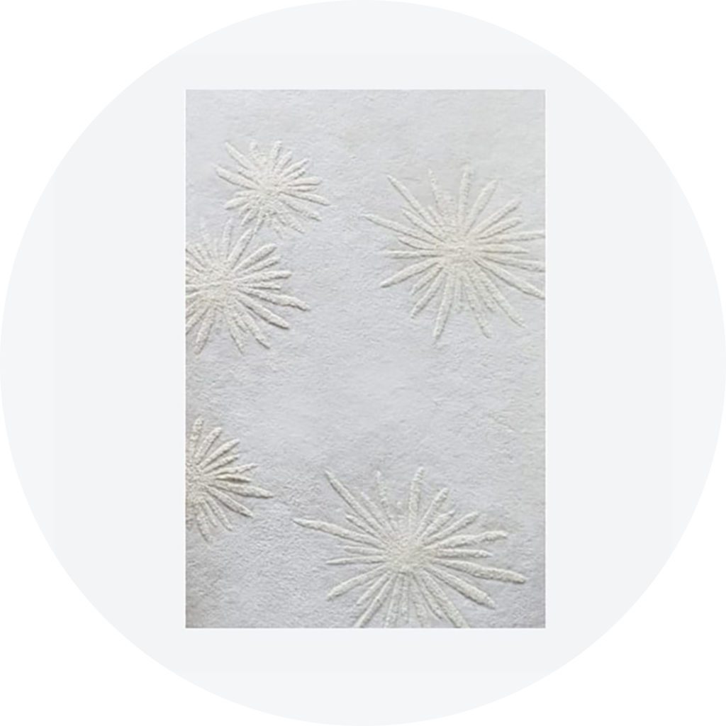 Seeded Cast Side Table by Courtney Applebaum - The Invisible Collection