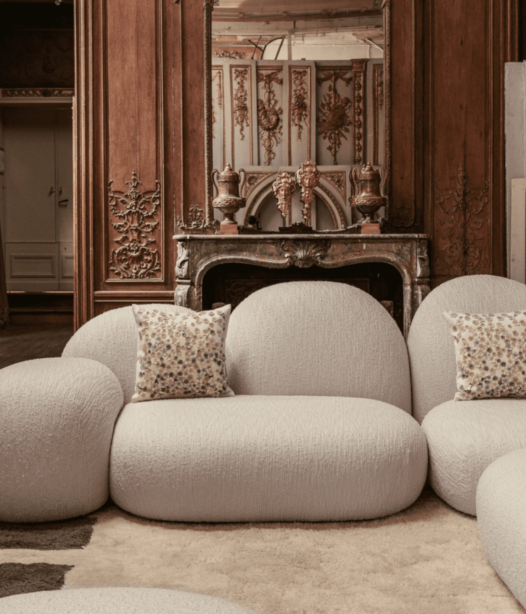 The Lagoon Sofa by Rebecca Korner - The Invisible Collection
