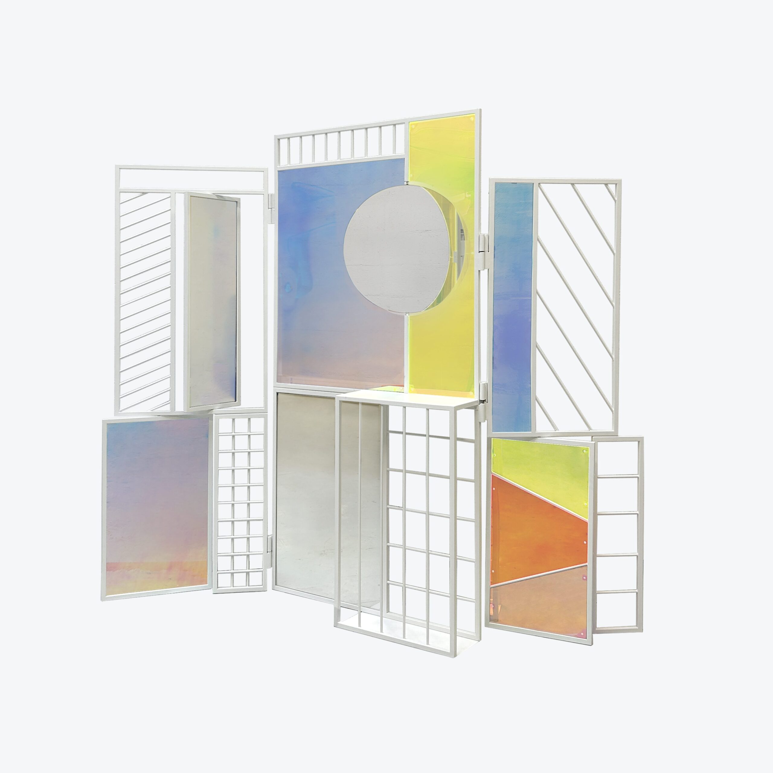 Fish Scale Folding Screen Atelier Vime The Invisible Collection