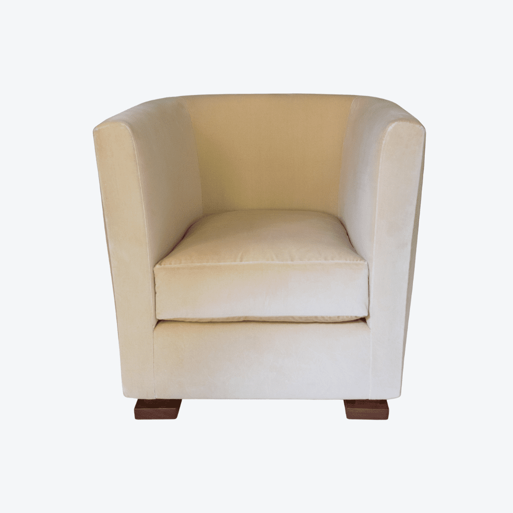 Curved Armchair Courtney Applebaum Design The Invisible Collection