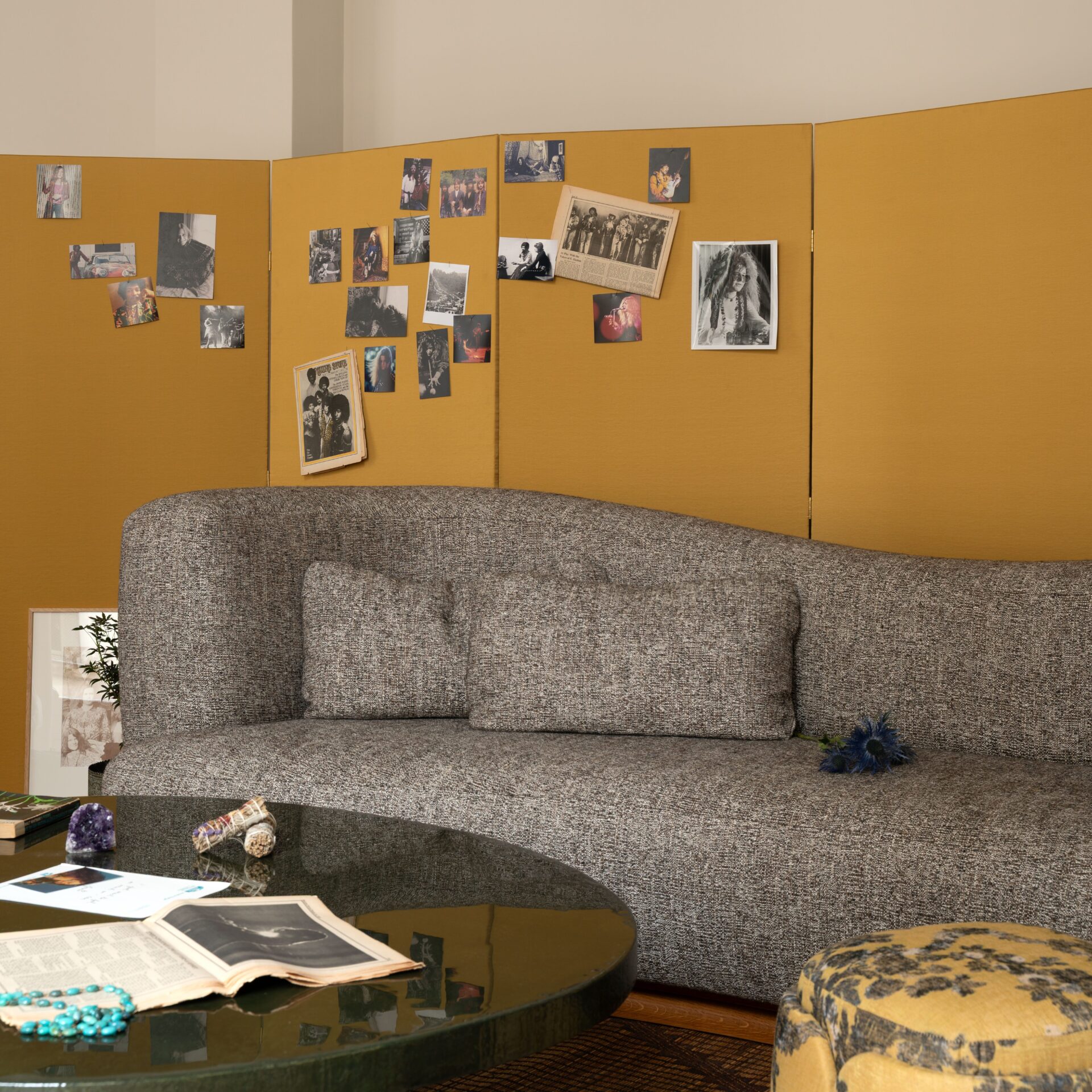 Gae Straight Sofa Sandra Benhamou The Invisible Collection