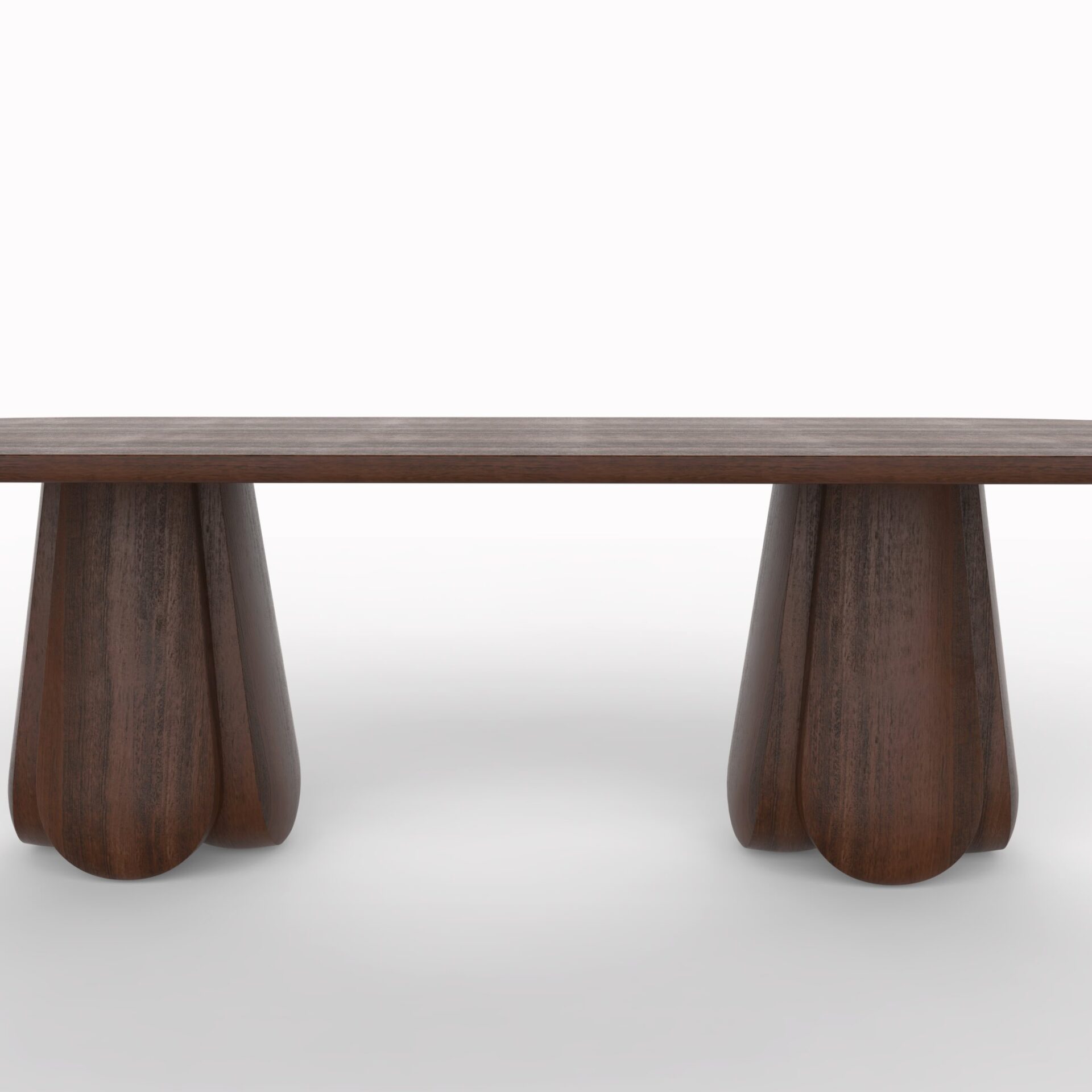 Table Oblongue Dress Up Bois Emmanuel Levet Stenne The Invisible Collection
