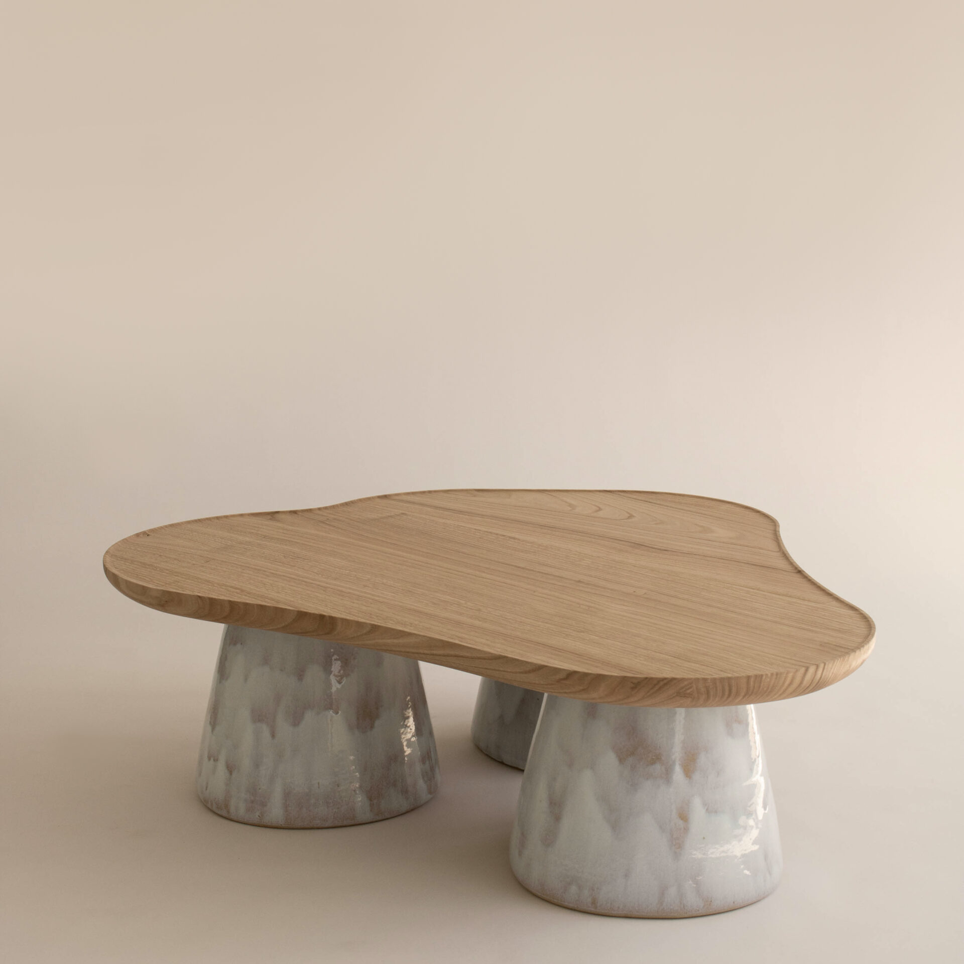 Mimi Coffee Table White Garcé Dimofski The Invisible Collection